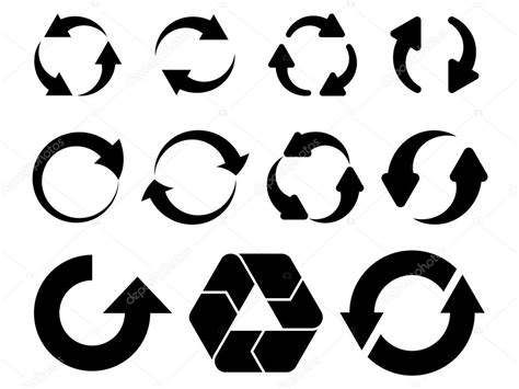 Circular Arrows Stock Vector Image By ©happyroman 11493565