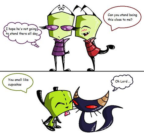 Zim Tak Mimi And Gir Remake By Prettyjello On Deviantart