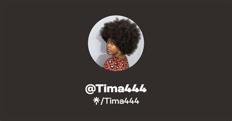 Tima444 Twitter Instagram Tiktok Linktree