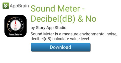 sound meter decibel db and no for android free app download
