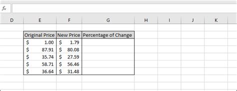 How To Find The Percentage Of Difference Between Values In Excel