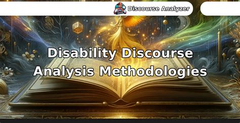 disability discourse analysis methodologies [interactive article