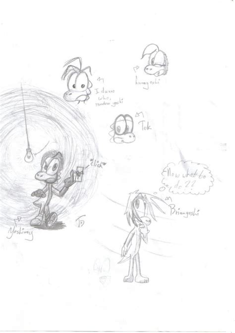 Teh Yoshis By Darkbluetails On Deviantart