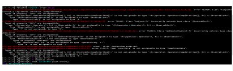Upgrading To Angular 42 Getting Error Error Ts2420 Class Completerbasedata Incorrectly