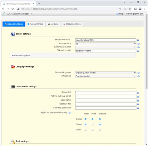 ubuntu 22 04 lts openldap ldap account manager server world