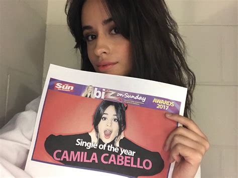 CAMILA CABELLO Camila Was Awarded The Single Of The Year For