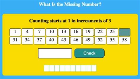 Practice Counting Increments Of 3 Learning Math