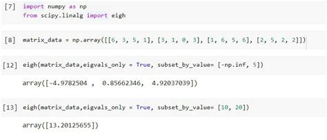 python scipy eigenvalues [7 useful examples] python guides