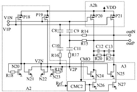 Schematic Of The Second Stage And The Output Stage