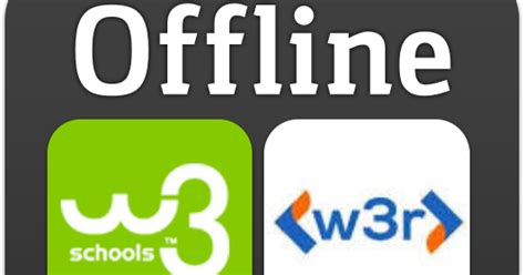 W3schools And W3resource Offline Version