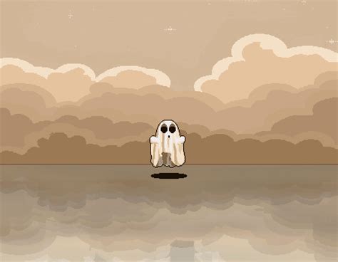 Pixilart Floating Ghost By Heartstopper69