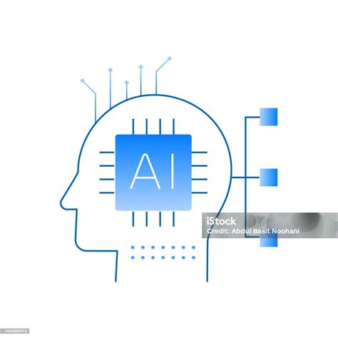 Ai Data Analysis Icon Machine Learning Data Symbol Big Data And Ai Icon