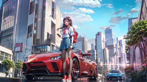 Sport Cars Wallpapers With Girls