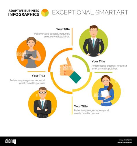 Flow Chart With Four Options Template Stock Vector Image Art Alamy