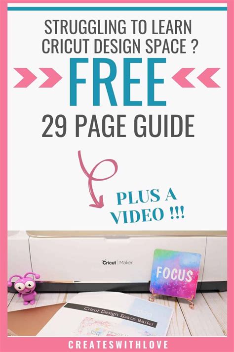 Cricut Design Space Tutorial Free 29 Page Guide For Beginners Learning