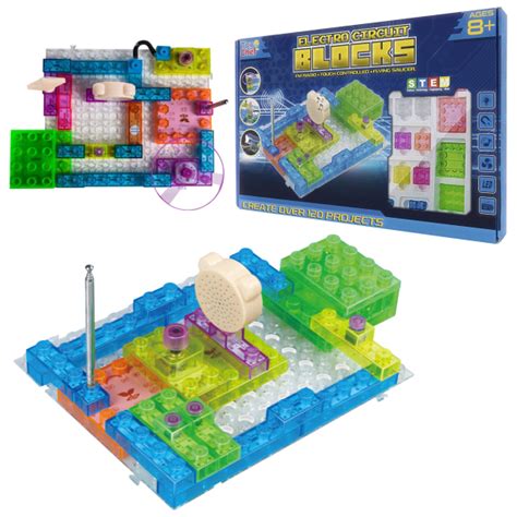 Meh Toy Chef Diy Electric Circuit Blocks With 120 Different Projects