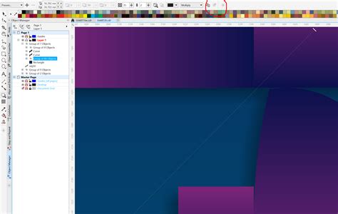 Button Clear Drop Shadow Non Active CorelDRAW X8 CorelDRAW