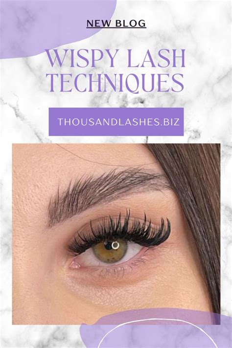 Wispy Lash Techniques Lashes Wispy Lashes Whispy Lashes
