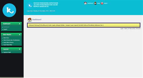 Contoh Aplikasi Spk Dengan Metode Wp Weighted Product Kantin Php