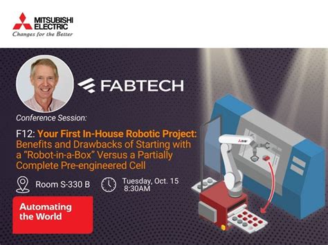 Fabtech Mitsubishielectricautomation Robotics Engineering Fabtech2024 Empoweringinnovators