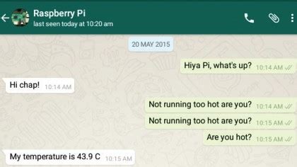 WhatsApp Your Best Buddy How To Control A Raspberry Pi Using WhatsApp Page TechRadar