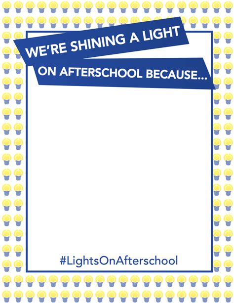 We Love Afterschool Shining A Light