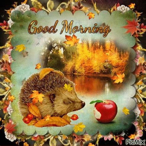 Good Morning Good Morning Autumn Message Autumn Themed Good Morning