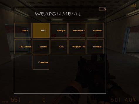 The Weapon Menu Image Spawner Mod For Half Life Moddb