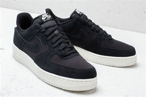 Nike Air Force 1 `07 Suede Black Black Sail For Men Lyst