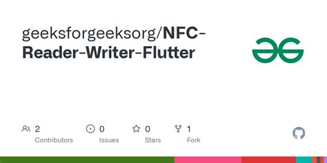 Github Geeksforgeeksorgnfc Reader Writer Flutter