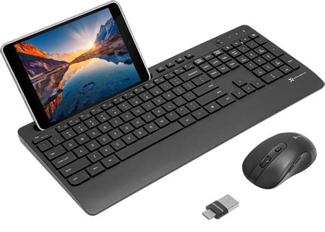 X9 Wireless Usb C Keyboard And Mouse Combo Dual Usb Port Compatibility Usb C A