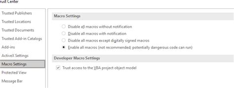 Error While Opening Xlsm File Microsoft Qanda