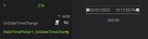 Axiom Script Finding The Value Of A Tag At A Given Time Using The Datetimepicker Axiom