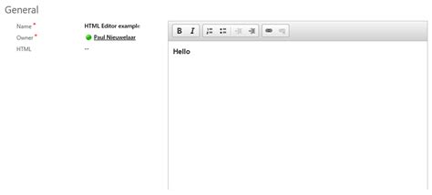 Basic Html Rich Text Editor In Dynamics Crm 2015 Paul Nieuwelaar