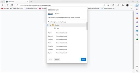 Nodejs Express Returns Cookie But Not Saved In Browser Stack