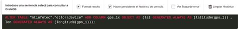 Iot Fiware Gps Data On Cratedb And Visualization On Grafana Stack