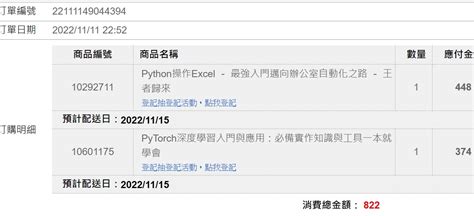 小狐狸事務所 momo 買書兩本 PyTorch Python Excel