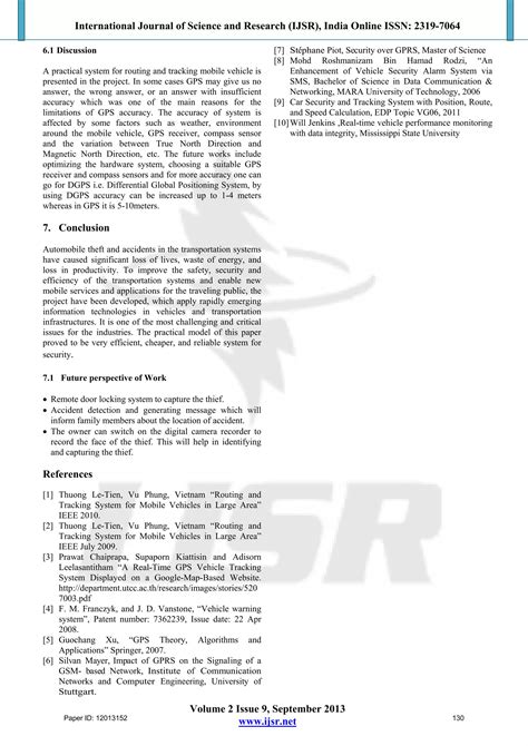 Vehicle Tracking System Using GPS PDF