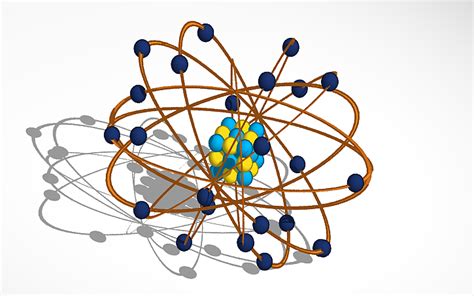 3d Design Atom Tinkercad 3d Design Atom Tinkercad