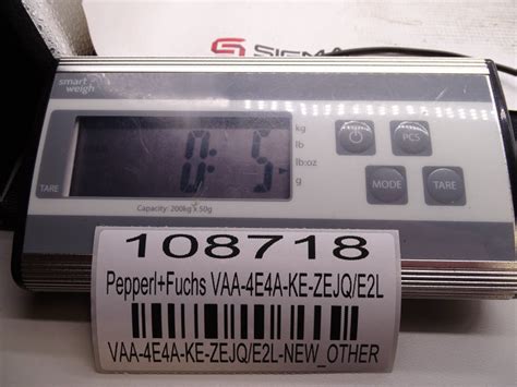 Pepperl And Fuchs Vaa 4e4a Ke Zejq E2l Sensor