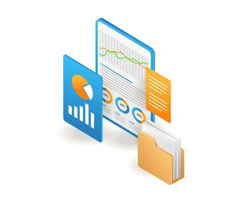 Business Performance Analysis Database 27570693 Vector Art At Vecteezy