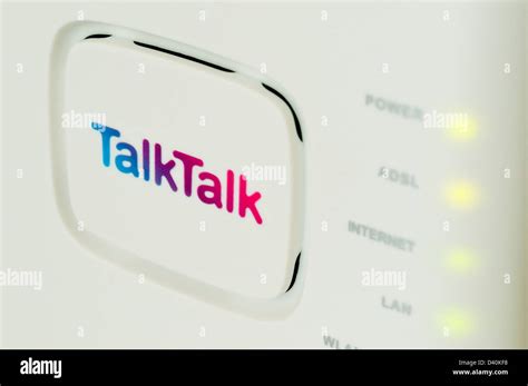 TalkTalk Broadband Wireless Router Stock Photo Alamy
