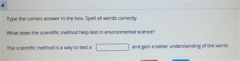 [answered] Type The Correct Answer In The Box Spell All Words Biology