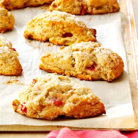 Rhubarb Scones Recipe How To Make It