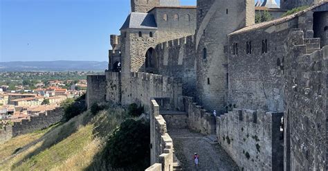 Occitanie 건축 고대 요새 고대의 관광 관광 명소 구시가지 구조 궁전 대저택 도시 풍경 돌 랑 그 독 랜드마크 문화 유산 문화적 방어