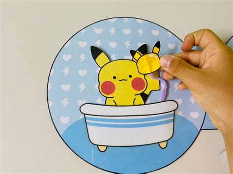몬스터볼에서 피카츄 키우기 만들기 소워니놀이터 도안 없음 네이버 블로그