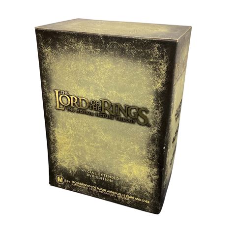 The Lord Of The Rings The Motion Picture Trilogy Special Extended Dvd