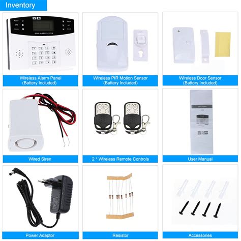Wireless Gsm Sms Home Burglar Security Alarm Syste Grandado