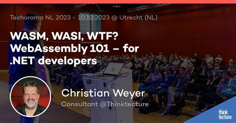 Wasm Wasi Wtf Webassembly 101 For Net Developers Thinktecture Ag