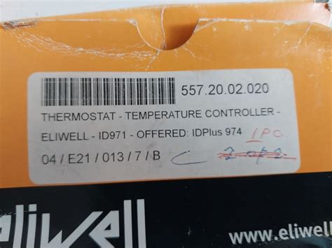 Eliwell Idp2ecb7e0001 Temperature Controller Aeliya Marine